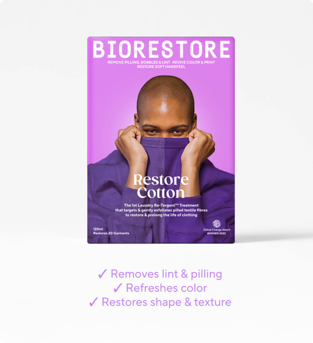 ビオストア 洗濯用粉末洗剤 – コットンの衣類を再生・蘇らせる – BIORESTORE