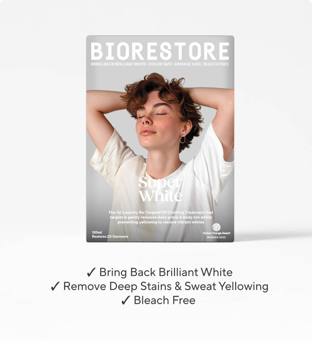 BIORESTORE Super White - Brighten Whites with a non yellowing, bleach ...